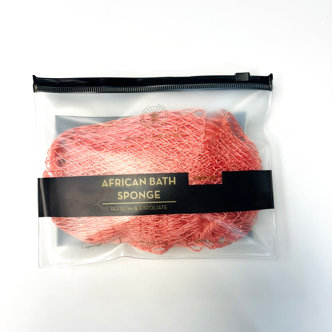 African Exfoliating Net Sponge (FOR SENSITIVE SKIN) 45" Long – Bellanomi